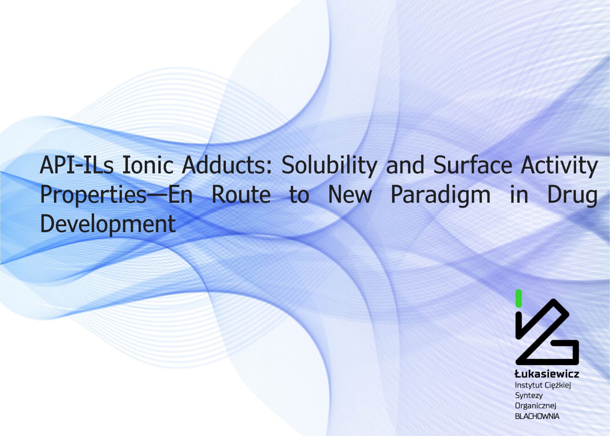 Co u nas? - Łukasiewicz - Instytut Ciężkiej Syntezy Organicznej BLACHOWNIA